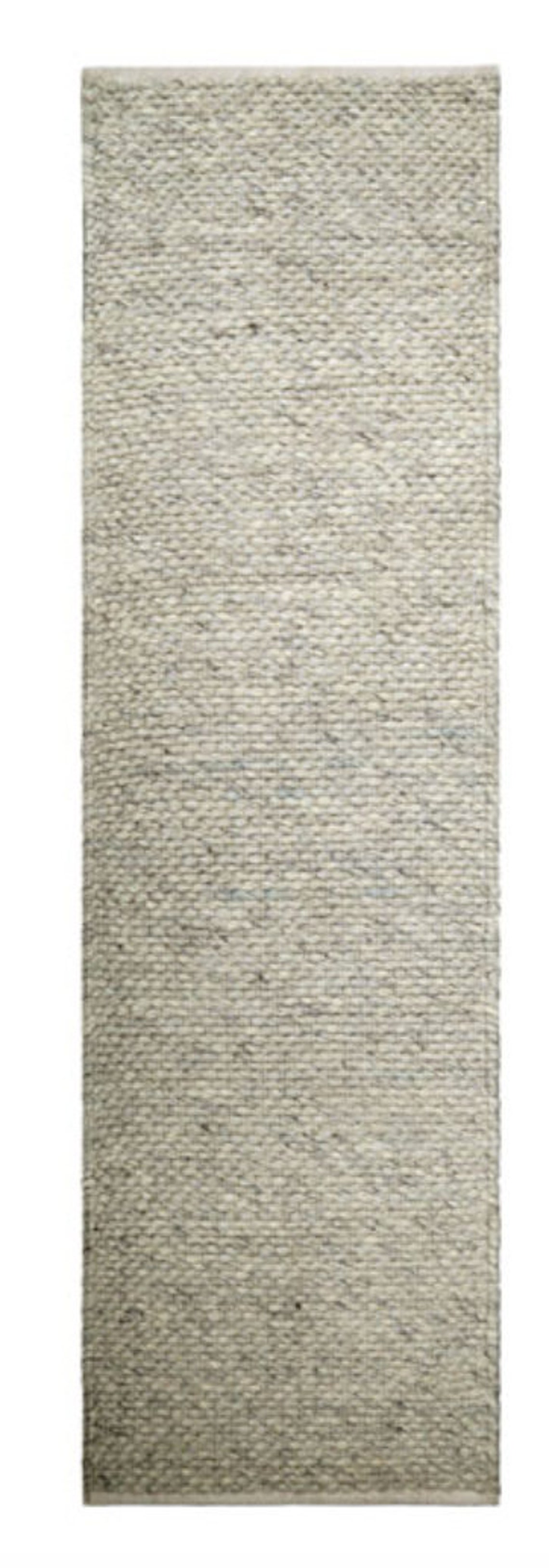 Hand Tufted Wool Loop Runner: Grey Boho Rug (60x230 Cms) - Etsy