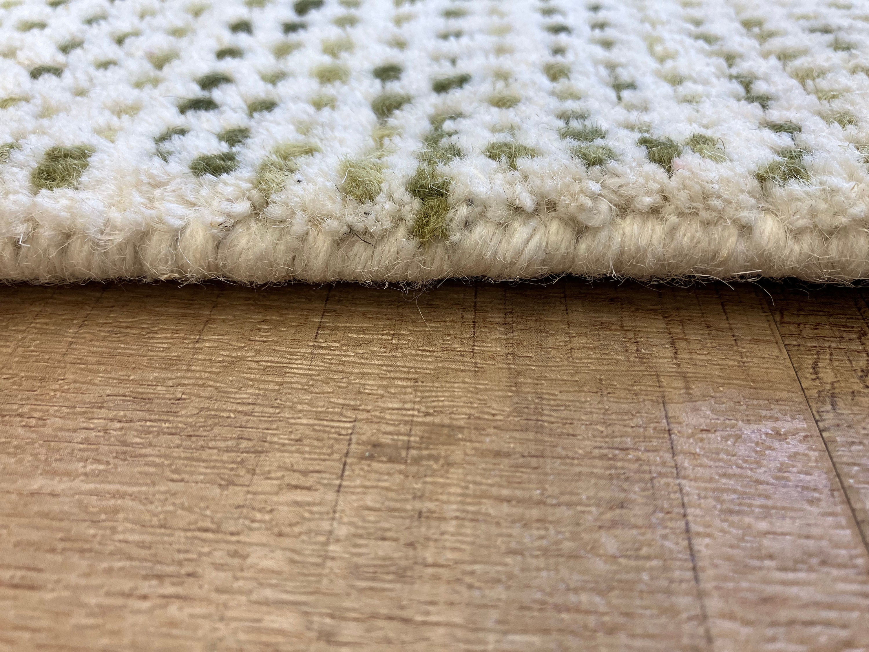 Green Cream Rug Hand Tufted Rug Traditional Rug Wool Rug - Etsy