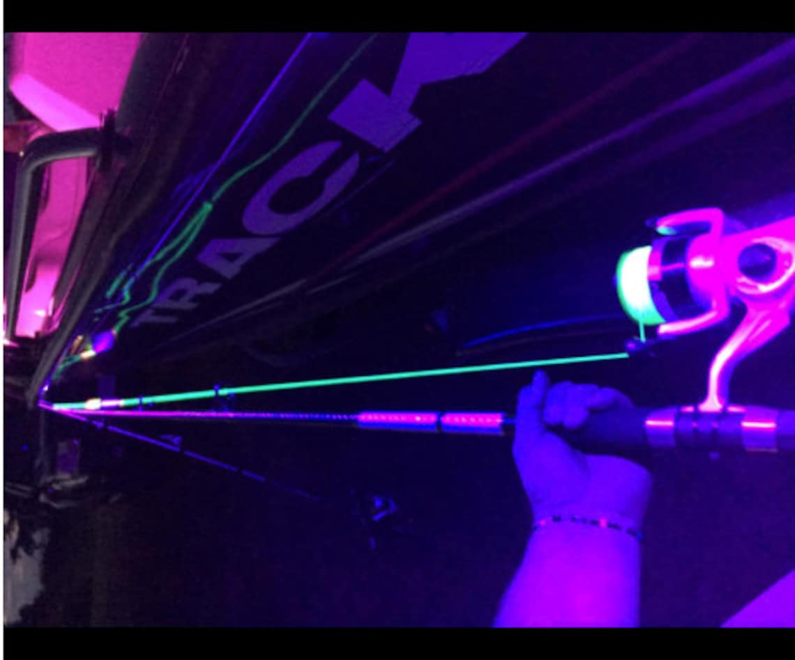 LED Black Light Night Fishing Led Strip UV Ultraviolet Boat, Rv, UTV ...