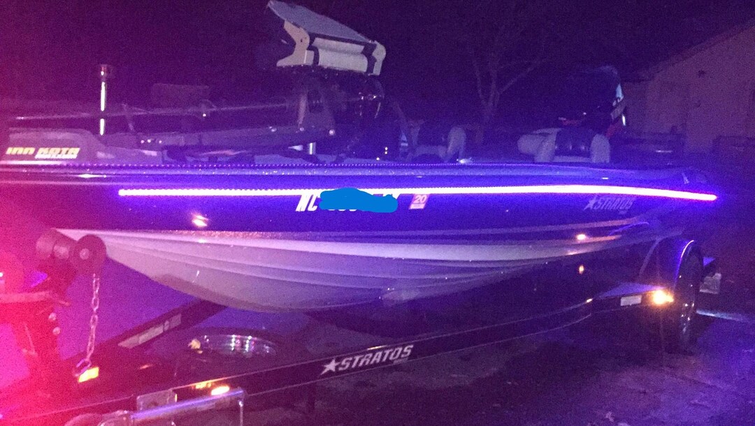 12 Volt LED UV Boat Lights ,night Fishing LED Strip, Ultraviolet Boat ...