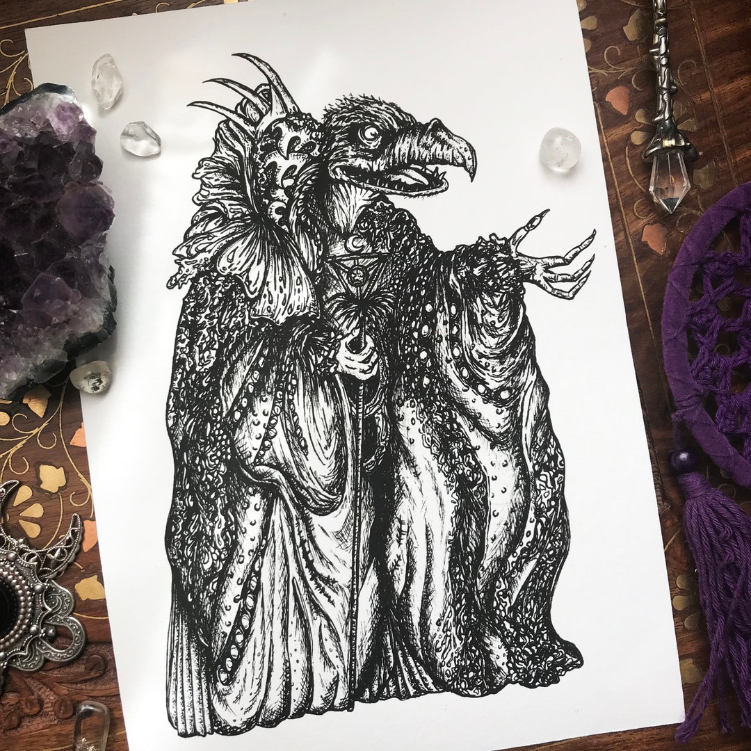 Chamberlain Skeksi Illustration - Etsy