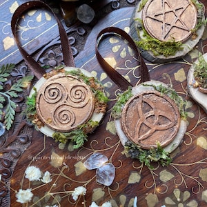 Pagan Tree Decorations Celtic Christmas Ornaments - Etsy