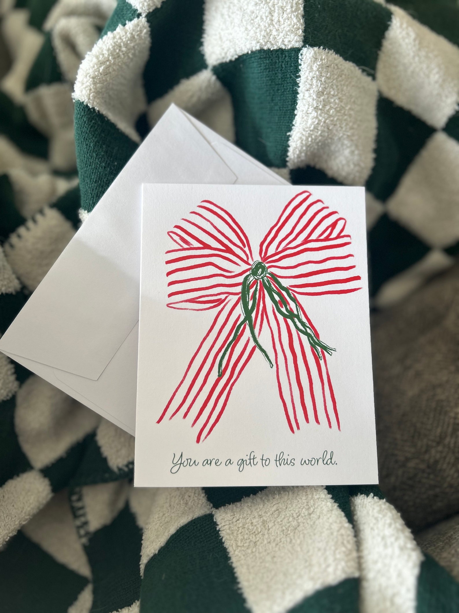 Christmas Cards, Holiday Card Set Blank, Hand Drawn Christmas Art ...