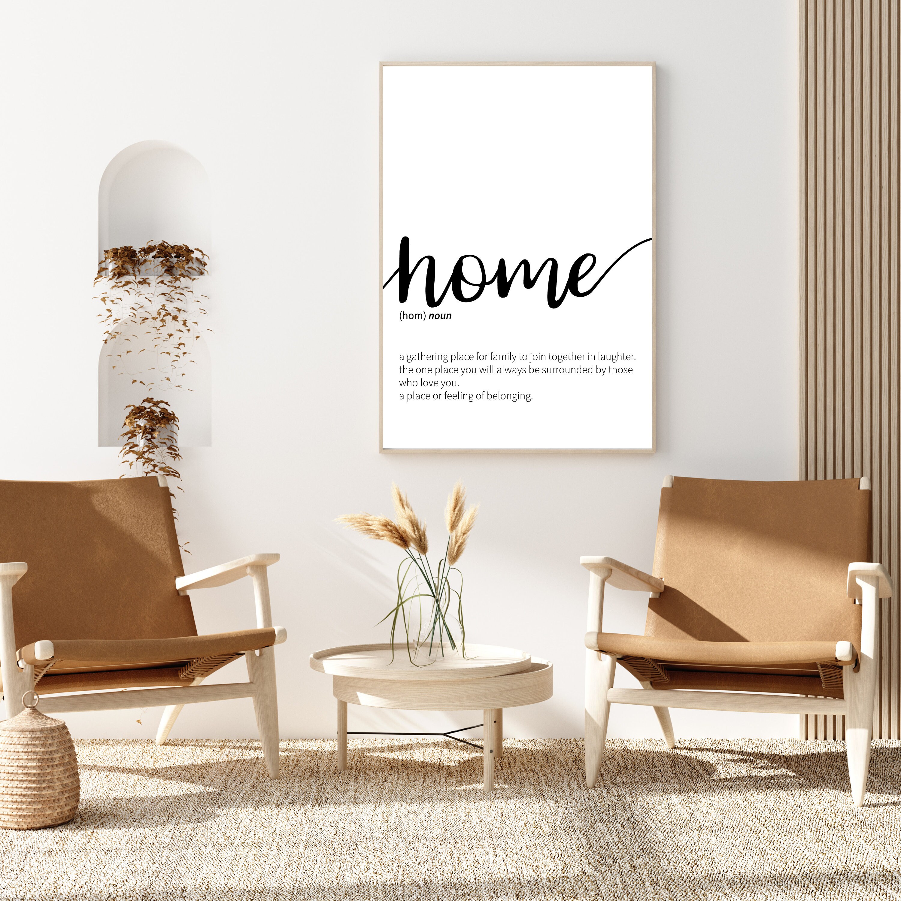 Home Definition Print Home Inspirational Home Quote Print - Etsy