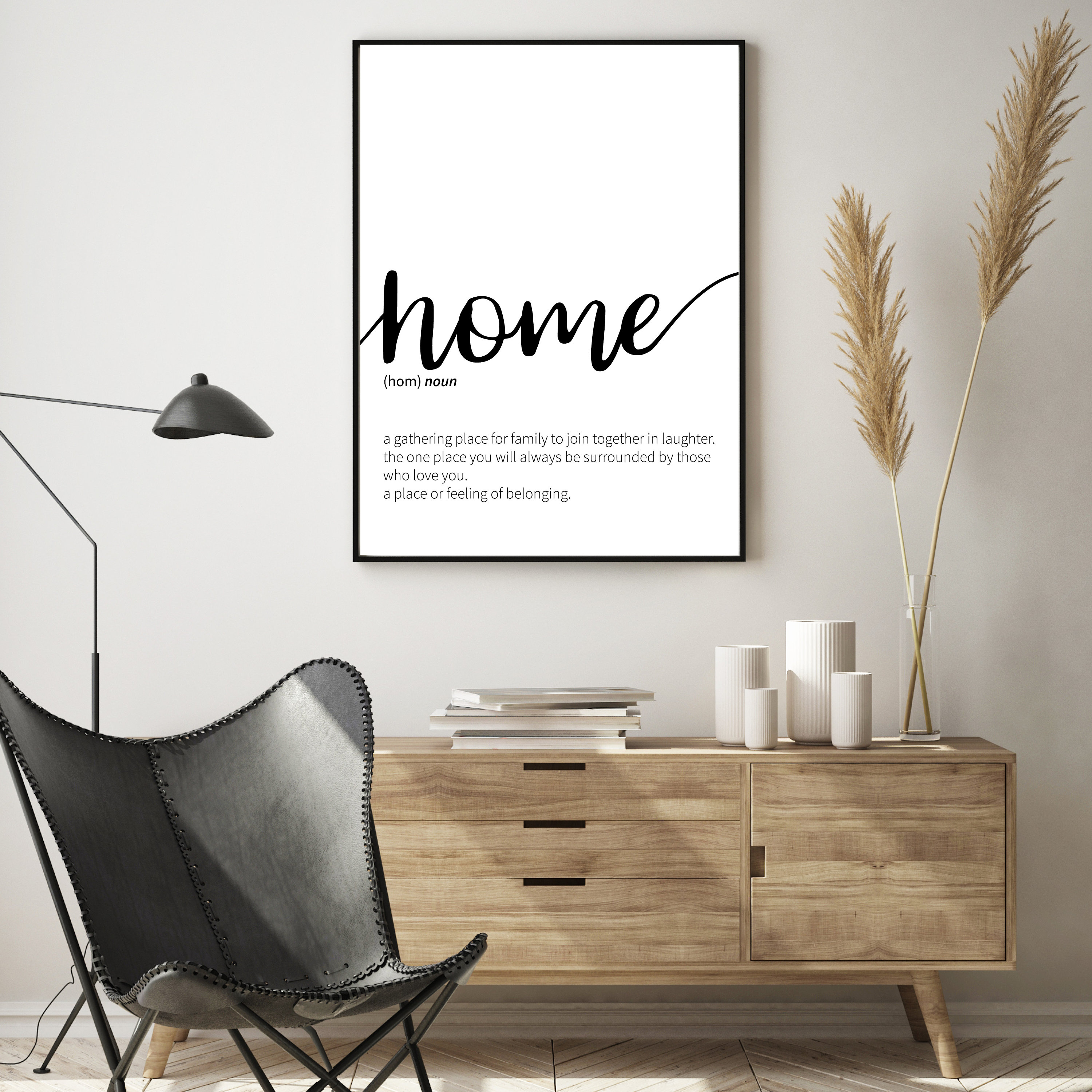 Home Definition Print Home Inspirational Home Quote Print - Etsy