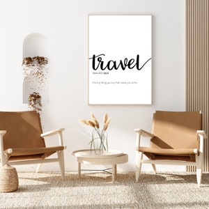 Travel Dictionary Definition Travel Inspirational Poster Definitions ...