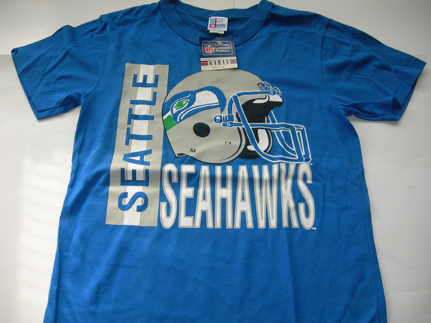 Vintage Seattle Seahawks NFL football t shirt by Garan made | Etsy
