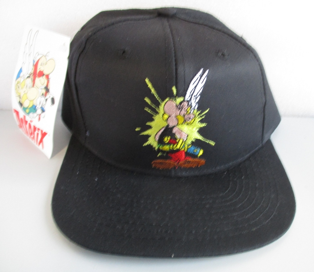 Asterix the Comic by Goscinny & Uderzo Vintage Snapback Cap Hat by Drew ...