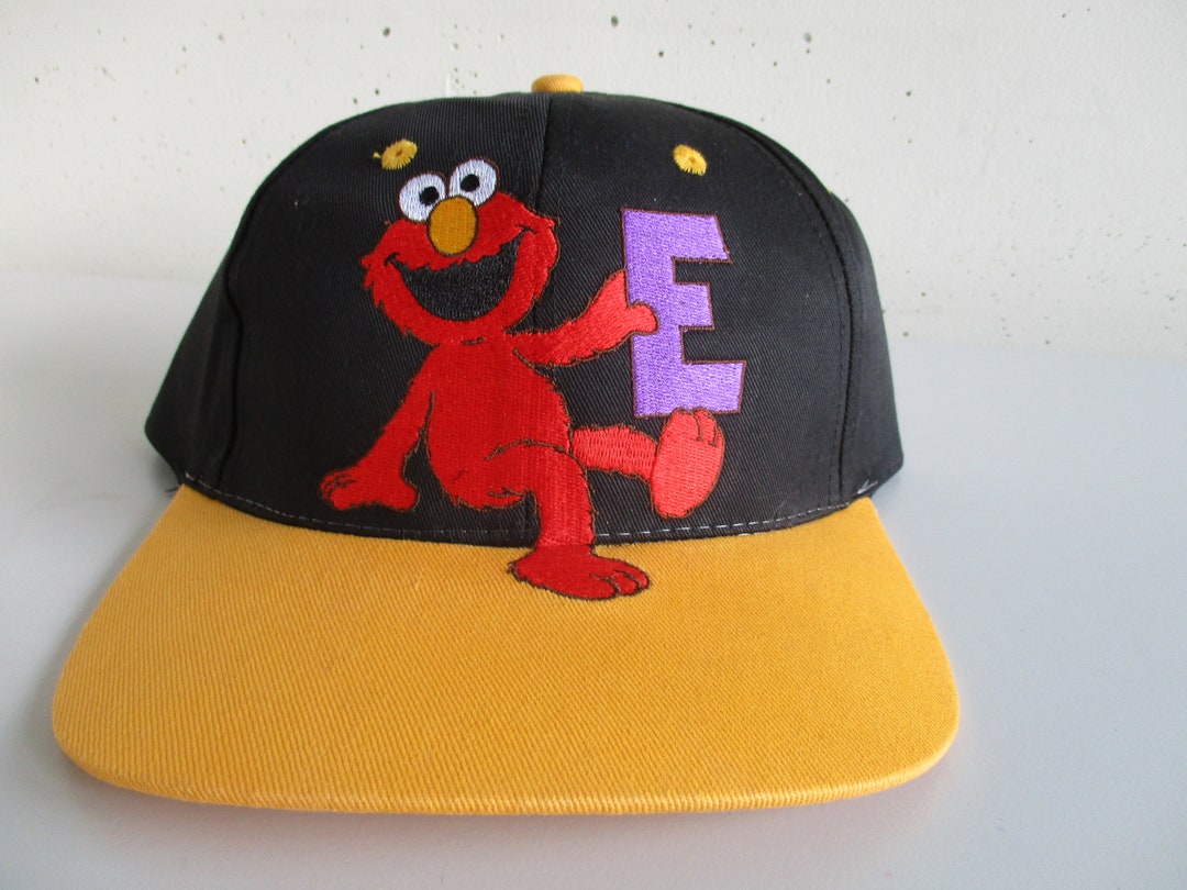 Sesame Street Elmo Vintage Snapback Cap 2-tone New With Tags Jim Henson ...