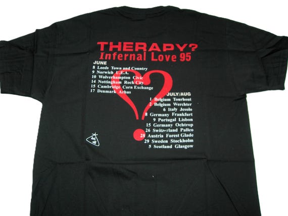 Vintage Therapy ? Infernal Love tour 1995 printed H… - Gem