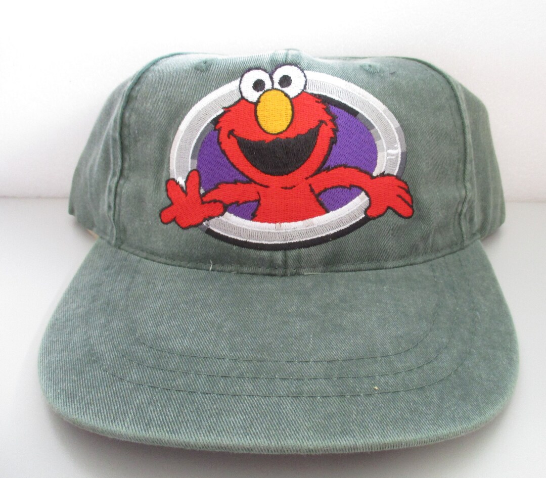 Sesame Street Elmo Vintage Strap Back Cap New With Tags Jim Henson ...