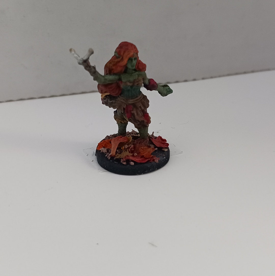 Elven Druid Miniature Figure D&D Tiniest Dungeons - Etsy