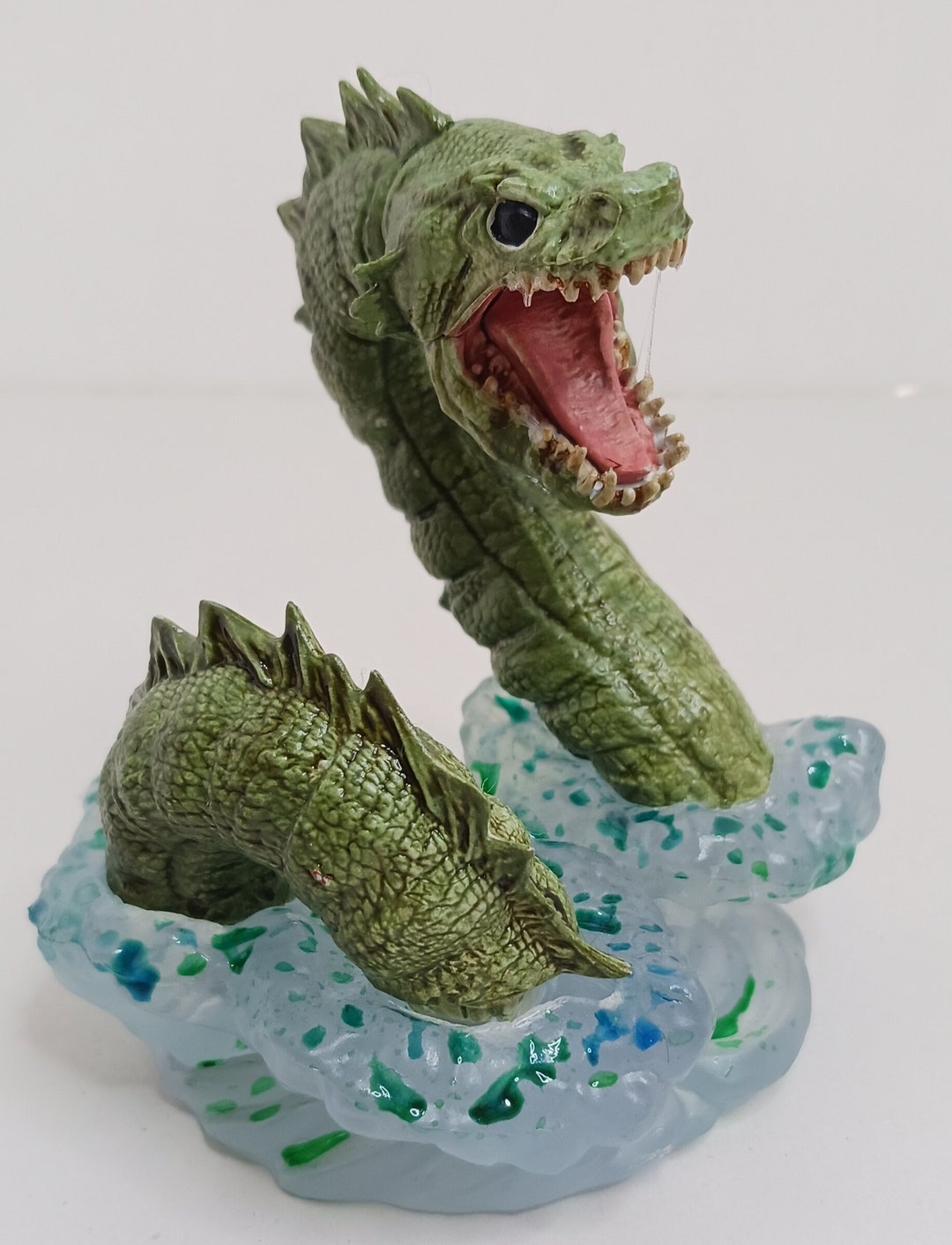 Miniature Swavain Basilisk for Dungeons & Dragons Hand Painted - Etsy