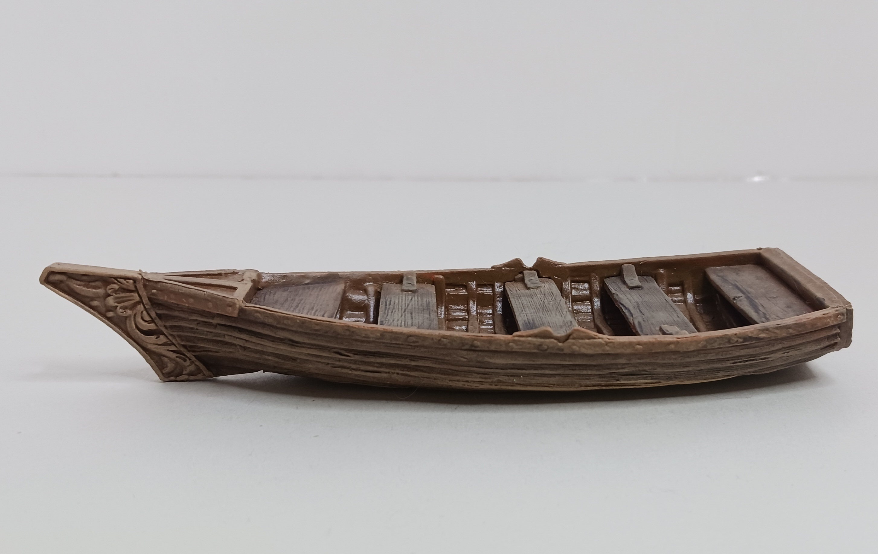 Miniature Row Boat for Dungeons & Dragons Hand Painted - Etsy