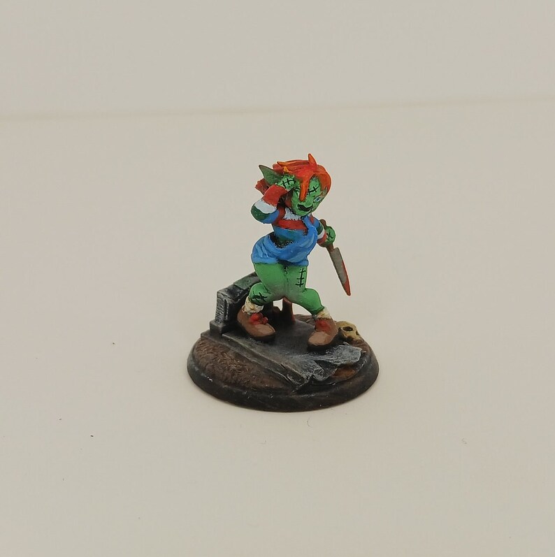Goblin Chucky Miniature Twin Goddess Painted Dungeons & Dragons - Etsy