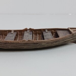 Miniature Row Boat for Dungeons & Dragons Hand Painted - Etsy