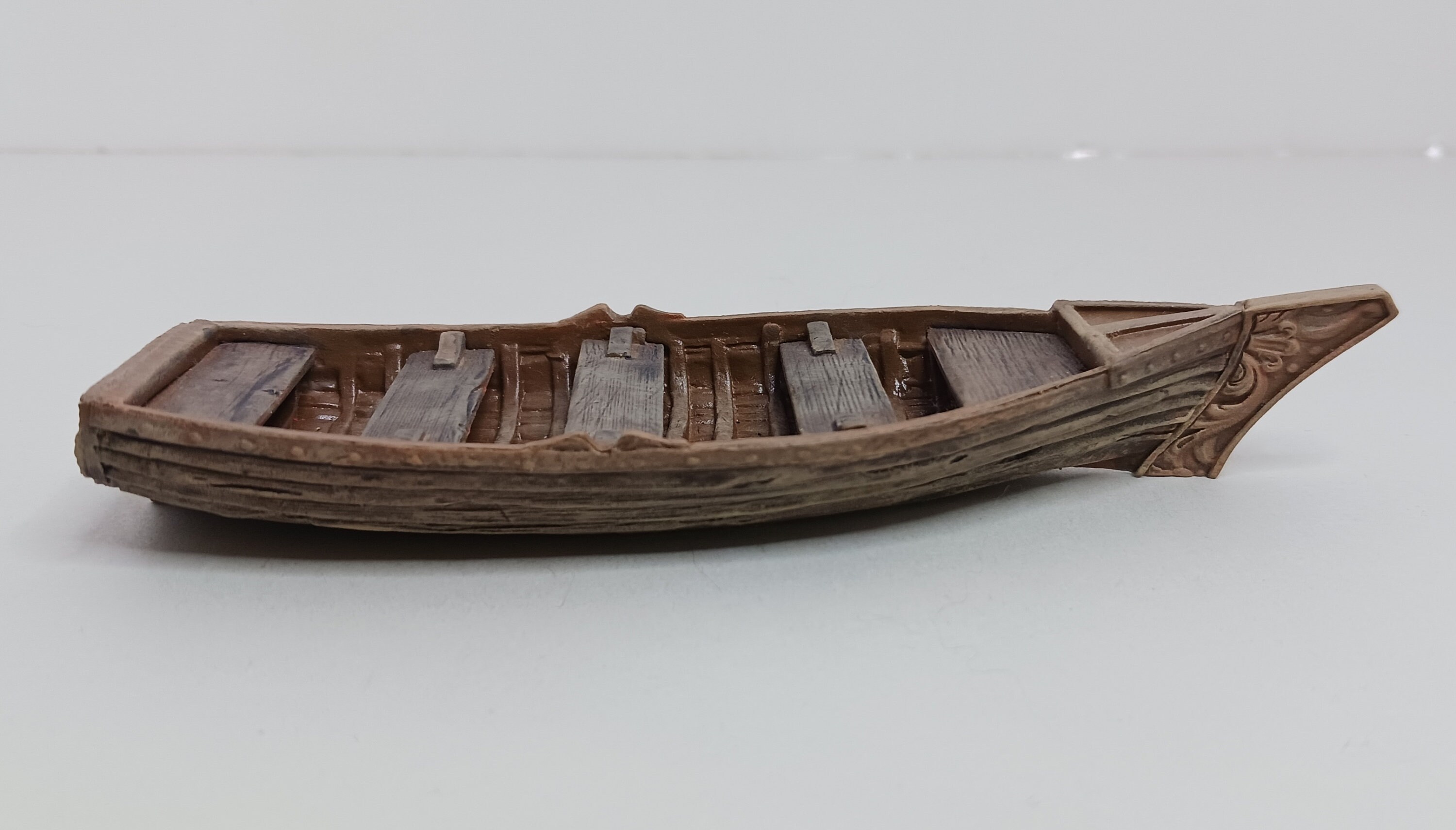 Miniature Row Boat for Dungeons & Dragons Hand Painted - Etsy