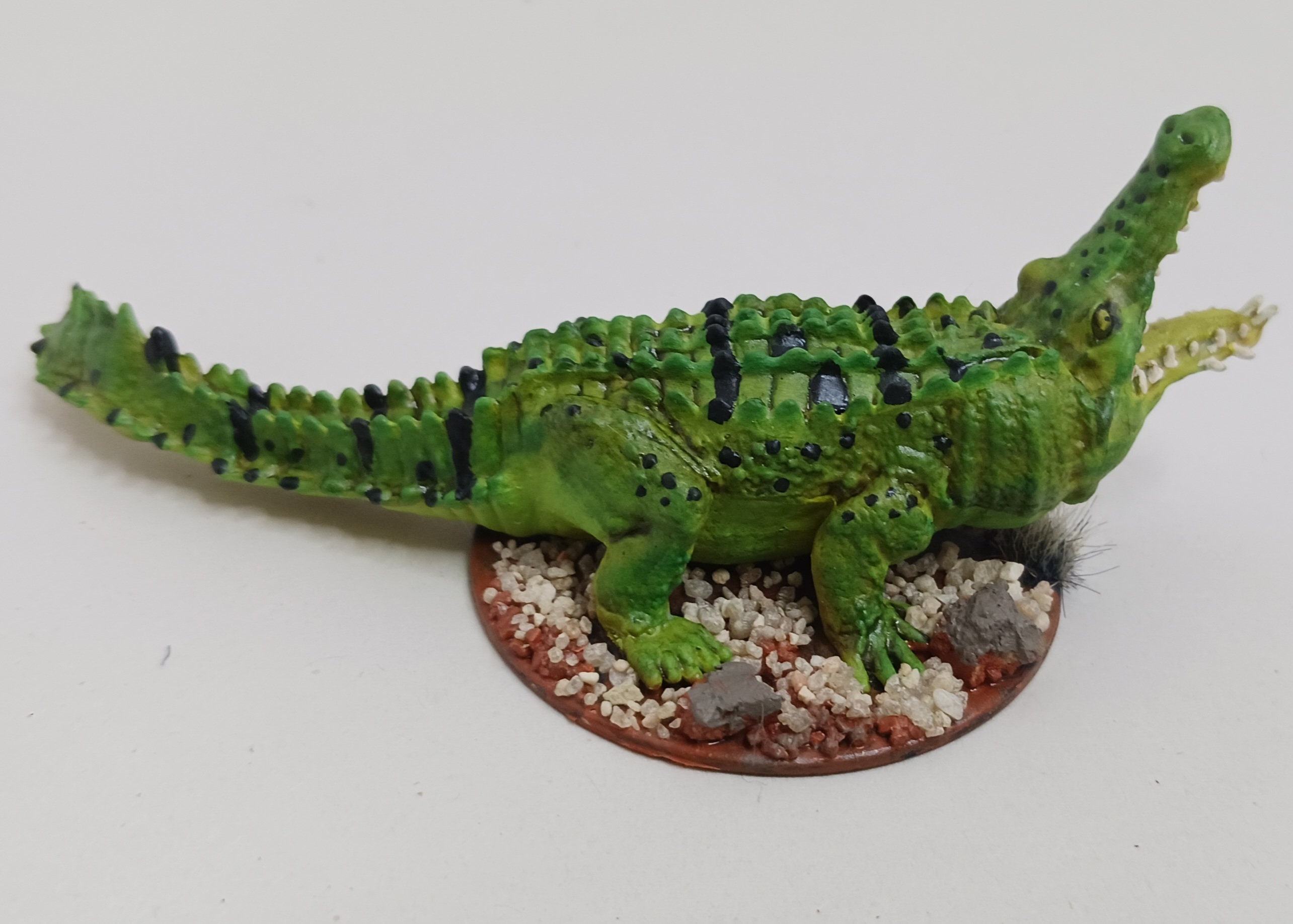 Miniature Alligator Crocodile for Dungeons & Dragons Hand Painted - Etsy