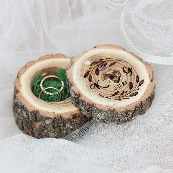 Tree Wedding Ring - Etsy