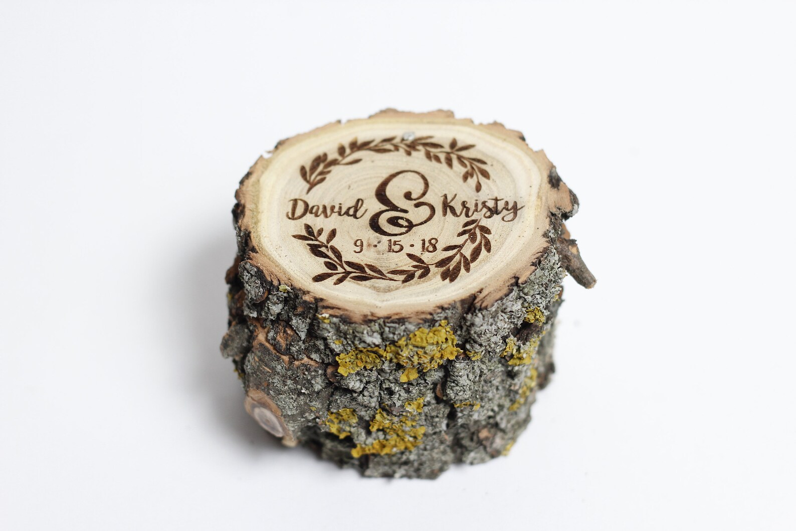 Personalized Rustic Ring Box Engraving Ring Box Wedding Ring | Etsy