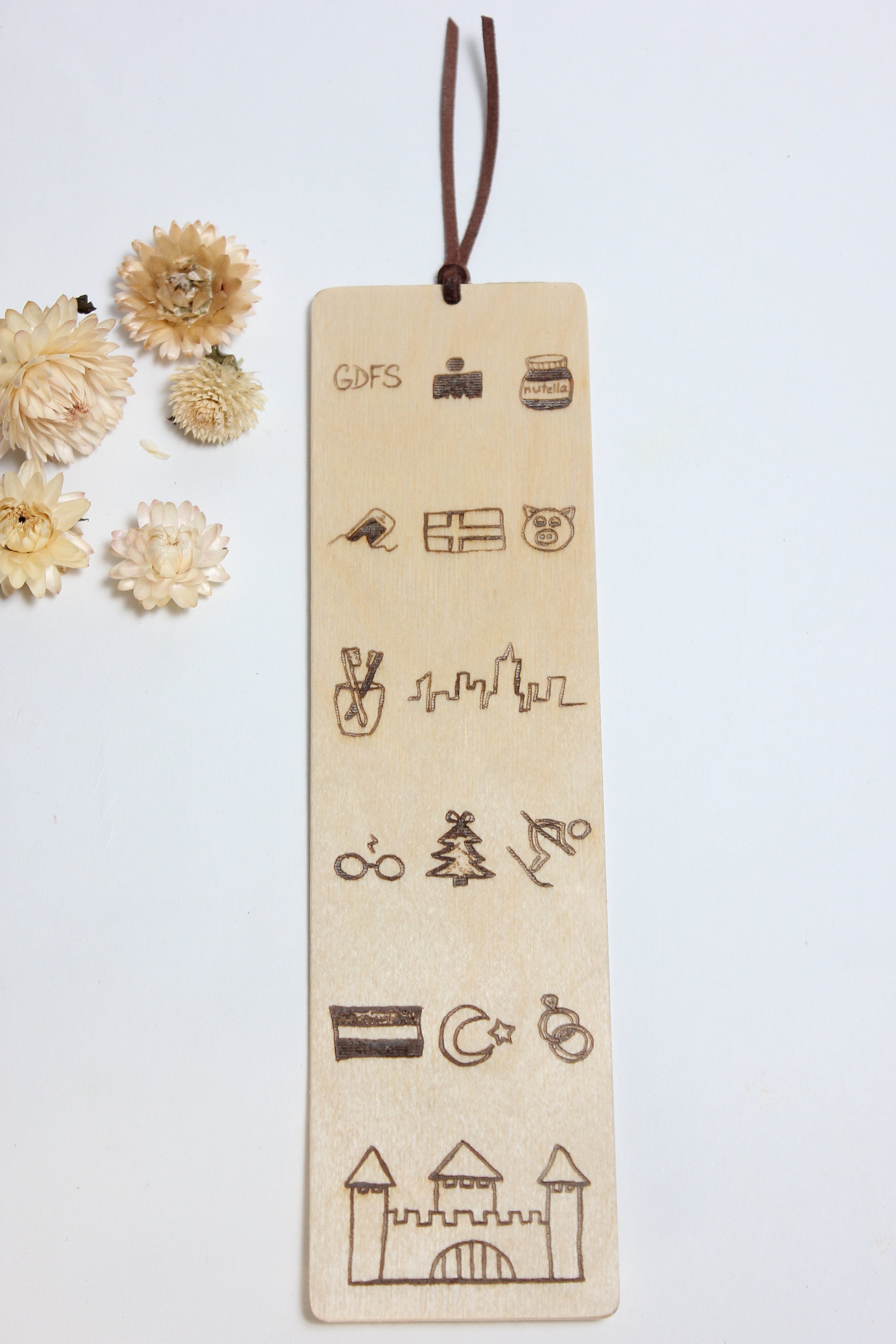 Personalized wooden bookmark. Custom bookmark bookmarks | Etsy