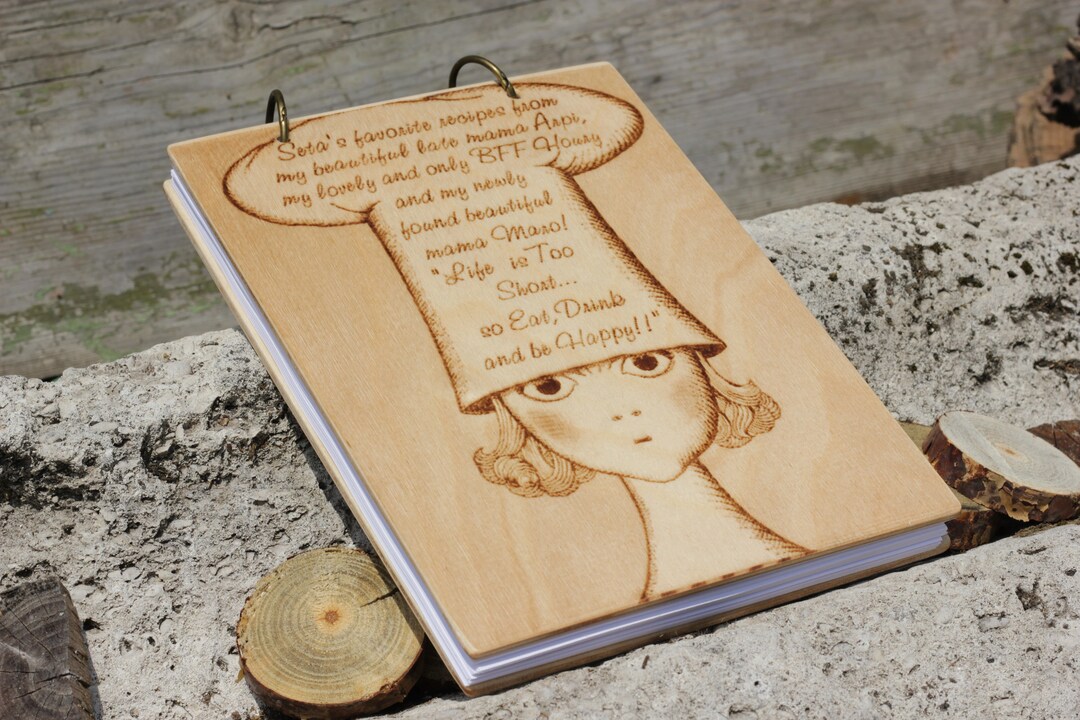 Personalized Cookbook,kitchen Note,book of Family Recipes, Gift Cook ...
