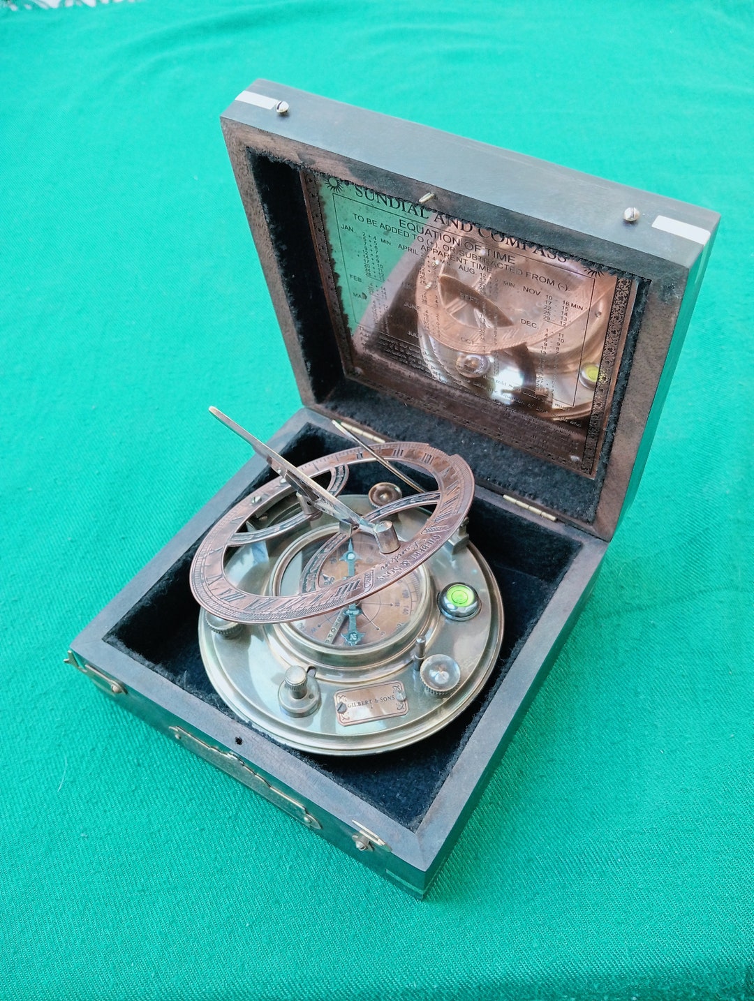 Gilbert & Sons 125 Mm Sundial Compass Replica.this is a Gifts Who Know ...