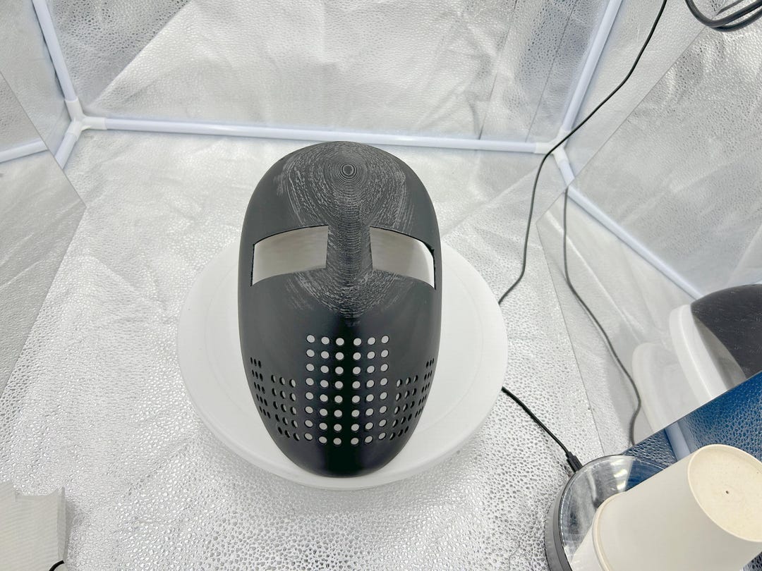 3D Printed Generic Face Shell - Etsy