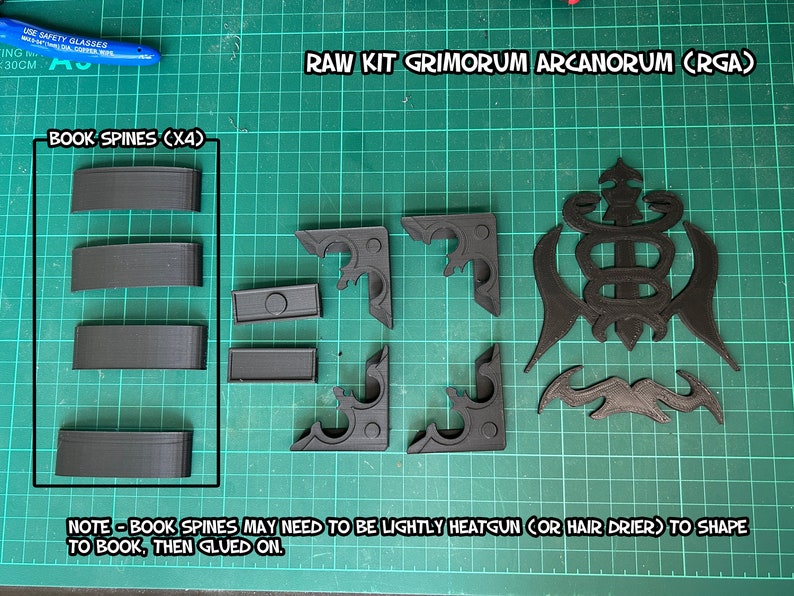 Gargoyles Grimorum Arcanorum Prop Kit - Etsy