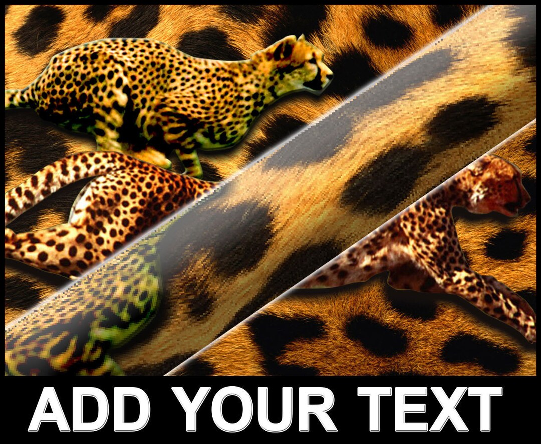 THE CHEETAH Ash Pool Cue - Made to Order - Add Your Text - Etsy
