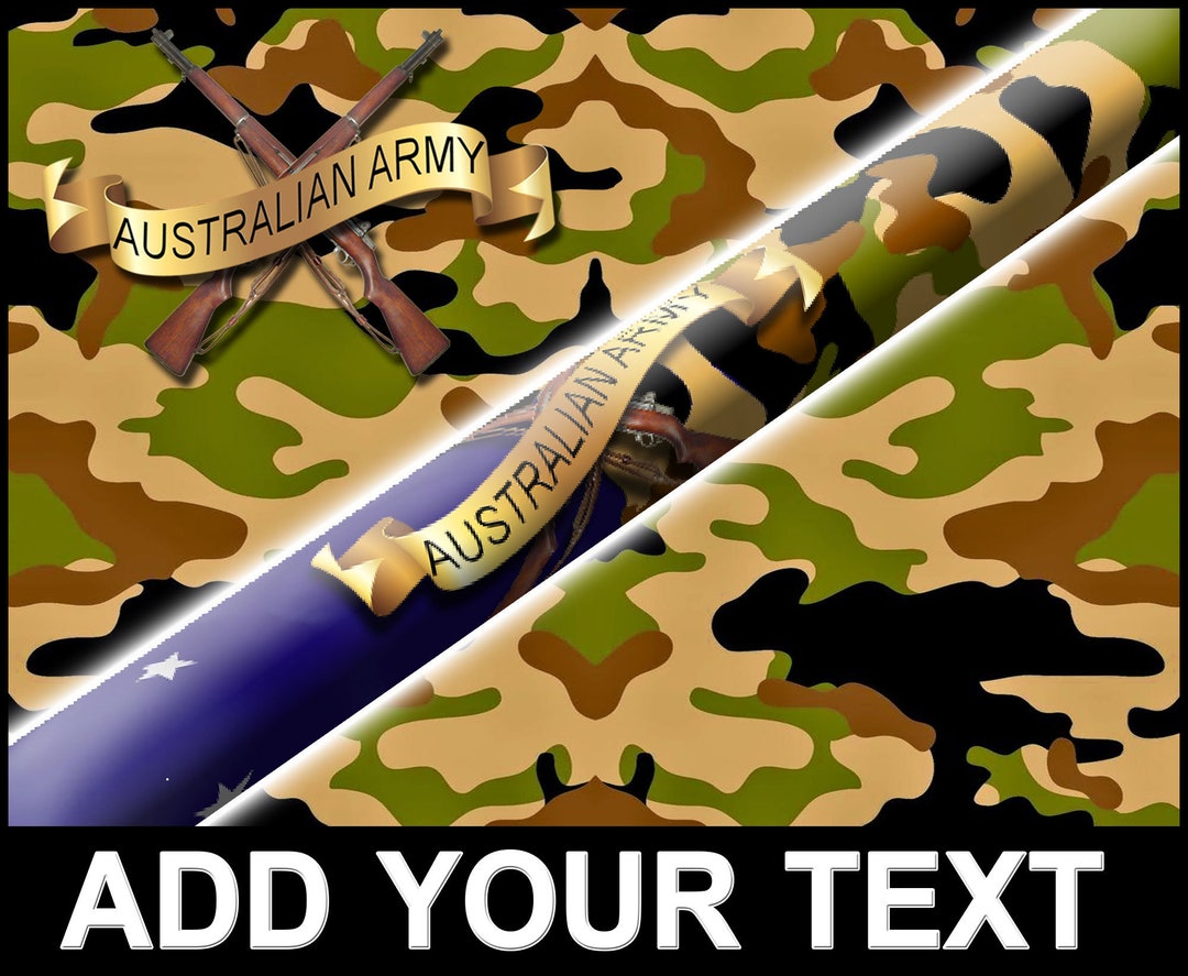 AUSTRALIAN DEFENCE FORCE Army - Ash Pool Cue - Made to Order - Add Your ...