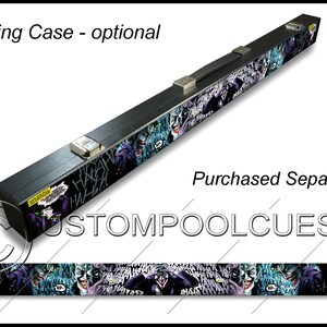 JOKER CLASSIC Ash Pool Cue - Made to Order - Add Your Text - Etsy