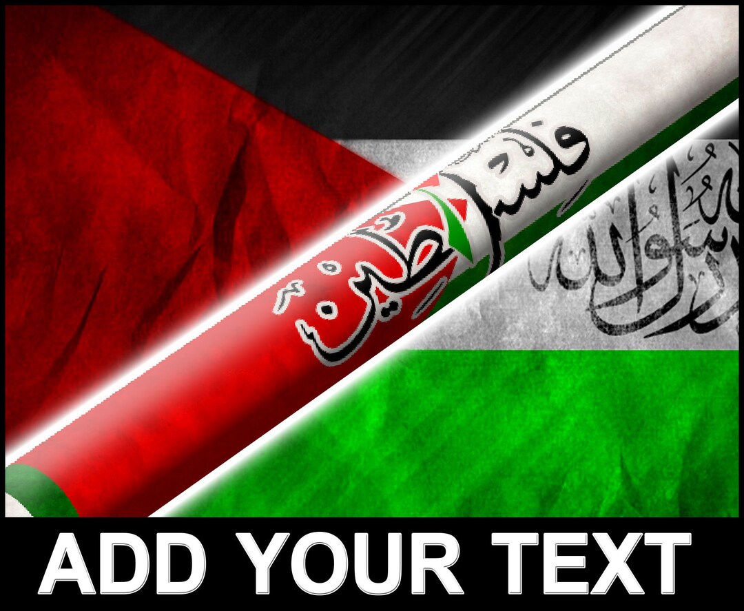 PALESTINE PRIDE FLAG Ash Pool Cue - Made to Order - Add Your Text - Etsy UK
