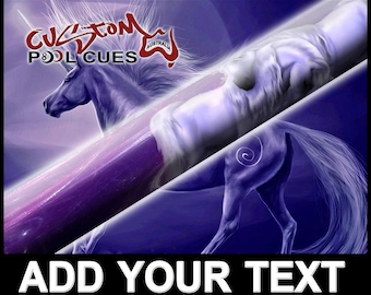 SEA TURTLE Ash Pool Cue Made to Order Add Your Text | Etsy