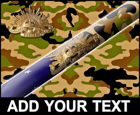 AUSTRALIAN DEFENCE FORCE Army Ash Pool Cue Made to Order - Etsy