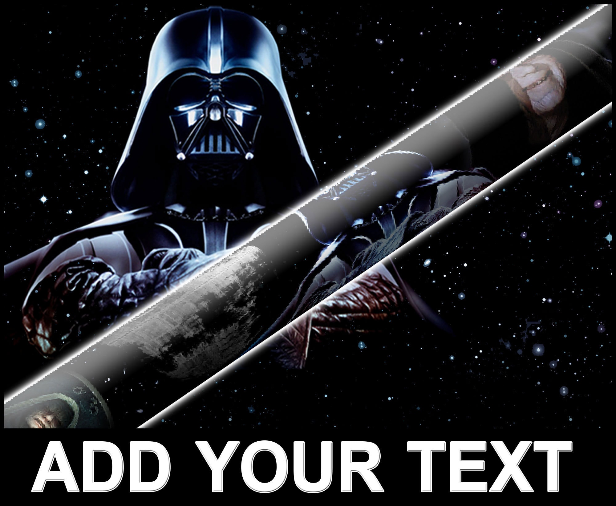 VADER DARKSIDE Ash Pool Cue - Made to Order - Add Your Text - Etsy