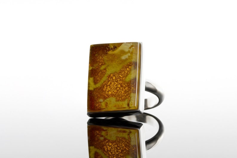 Natural Amber Ring Elegant Ring Amber and Silver Ring - Etsy Natural Amber Ring Elegant Ring Amber and Silver Ring - Etsy