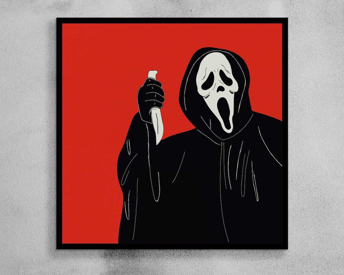 Scream / Art Print / Scream Movie / Scream Print / Halloween / Horror ...