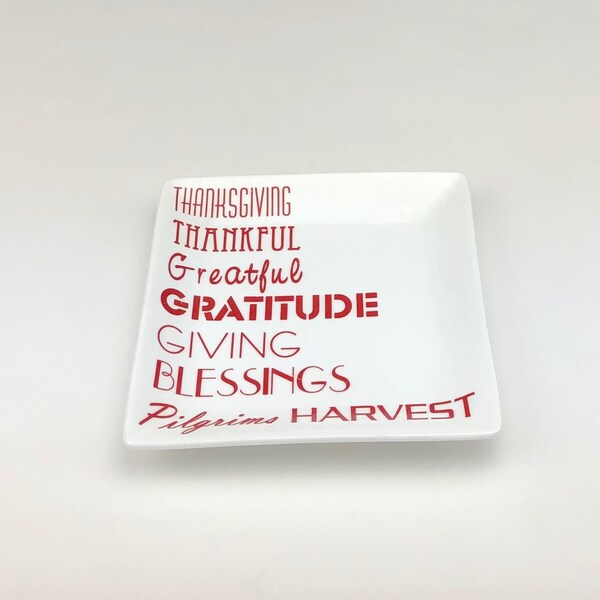 Thankful Plates - Etsy