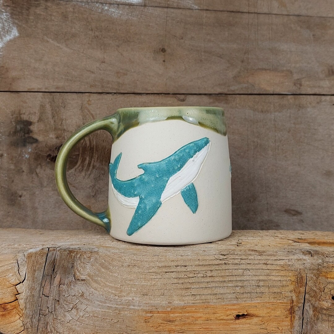 Large 16oz Whale Mug Humpback Whale Mug Marine Animals Mug - Etsy