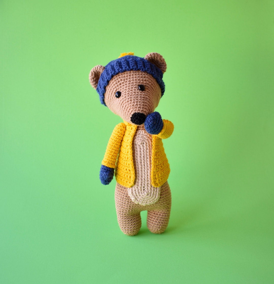 PATTERN: Wilbert the Weasel Crochet/amigurumi Pattern, Kateduscrochet ...