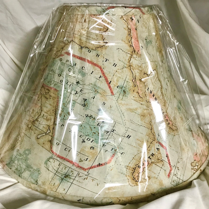Map Lamp - Etsy