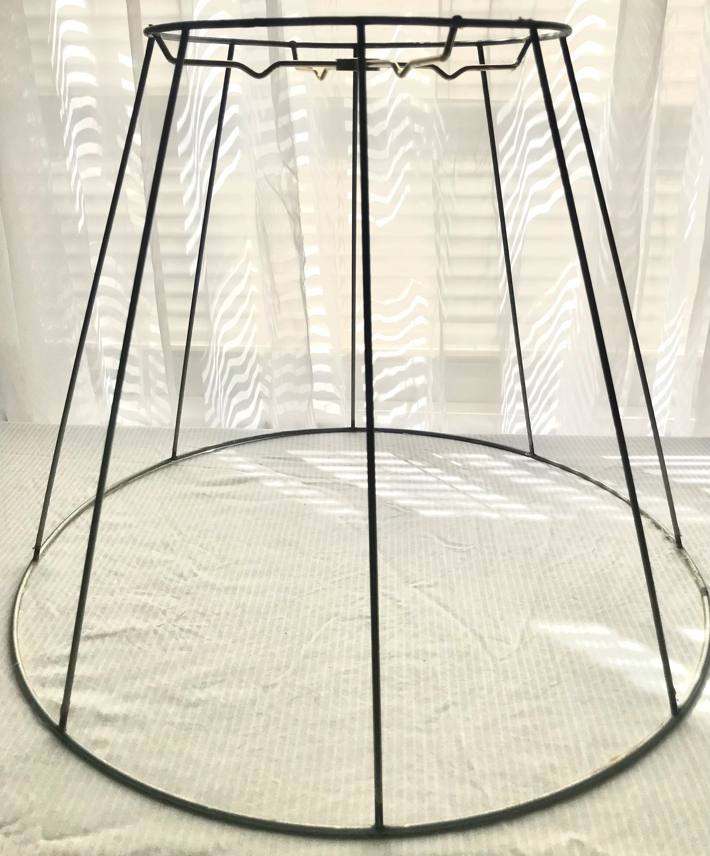 Lamp Shade Metal Frames for DIY or Custom Refurbishments - Ask About ...
