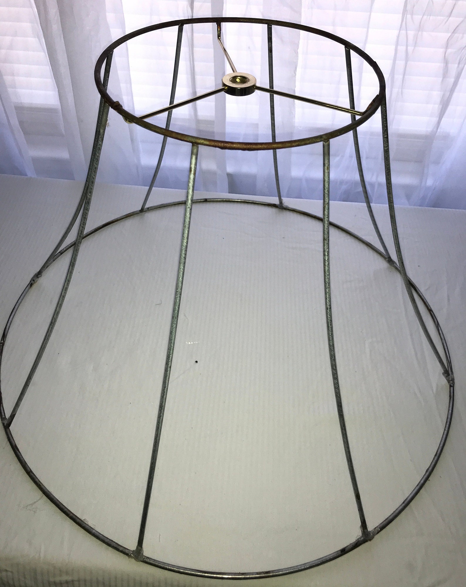 Lamp Shade Metal Frames for DIY or Custom Refurbishments - Ask About ...