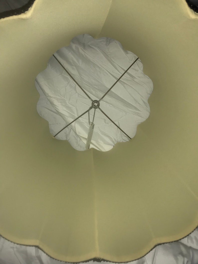 Lamp Shade Lining Replacement - Before and After - - Etsy