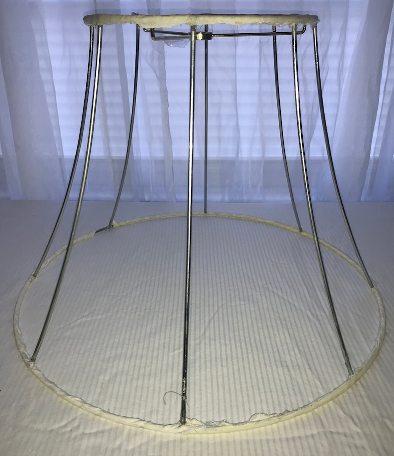 Lamp Shade Metal Frames for DIY or Custom Refurbishments - Ask About ...