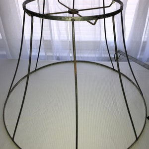 Lamp Shade Metal Frames for DIY or Custom Refurbishments - Ask About ...