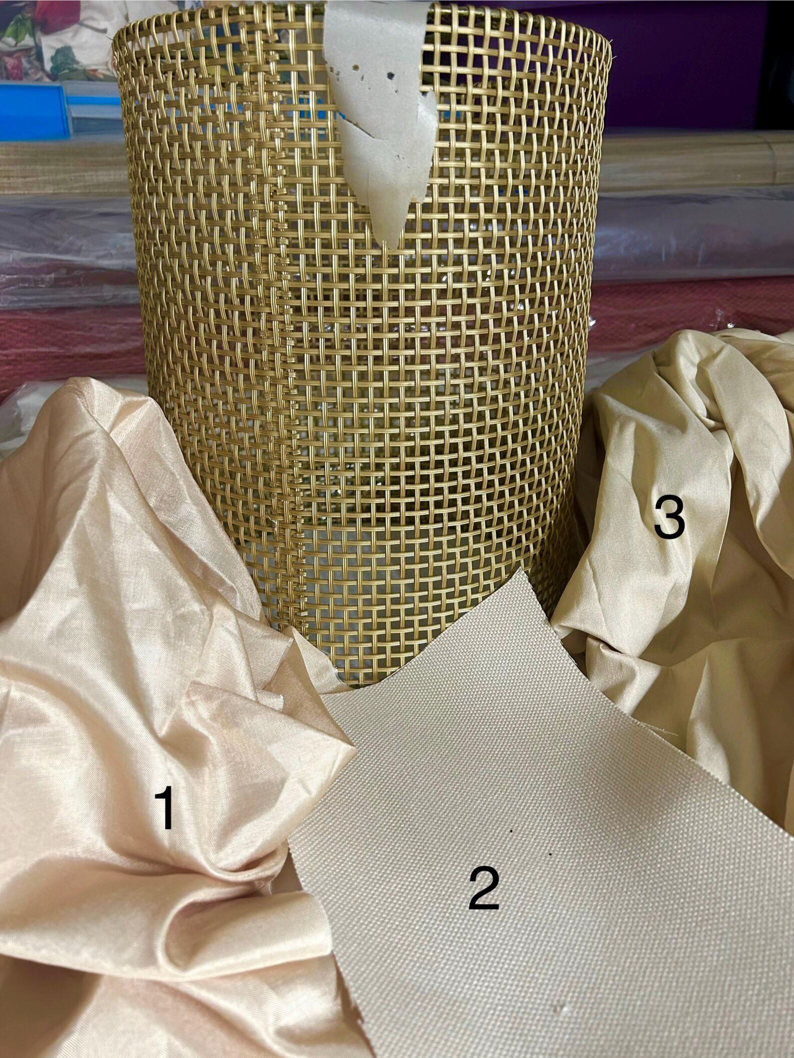 Lamp Shade Lining - Custom Order - Two Lamp Shades - Etsy