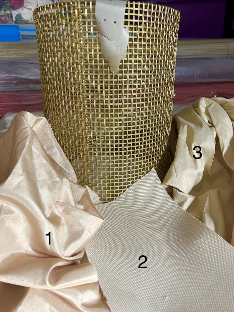 Lamp Shade Lining - Custom Order - Two Lamp Shades - Etsy