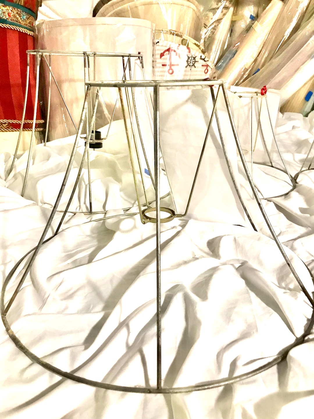 Lamp Shade Frames - Vintage Uno Fitter - Etsy